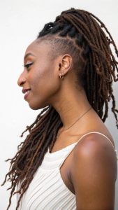 Black Women Dreadlocks Hairstyles - Glowing Style